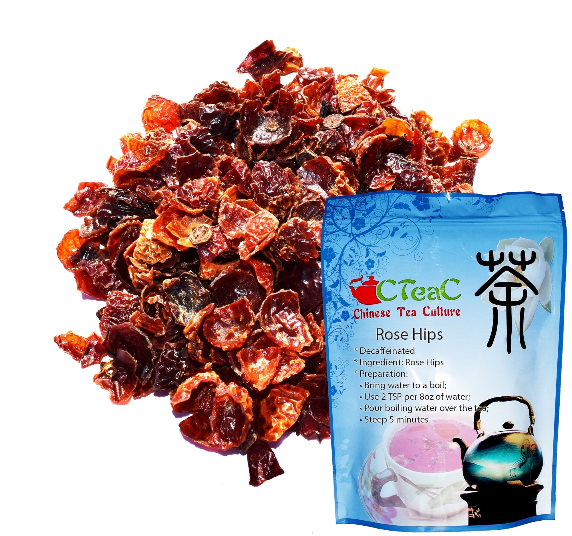 Chinese Tea Culture Rosehips Tea, decaffeinated, grown, and harvested ...