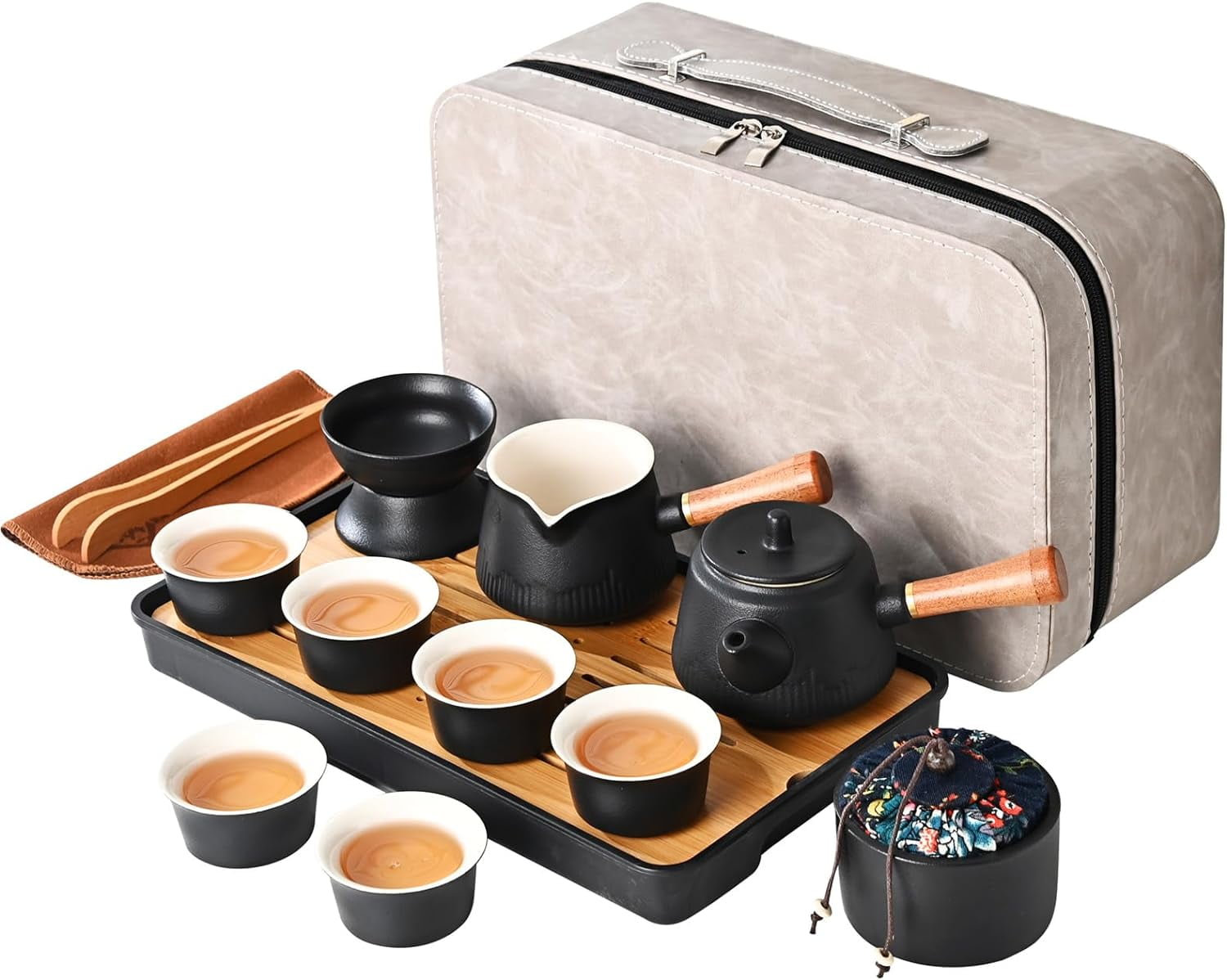 Chinese Tea Set Tea Set gongfu tea set travel tea set with 1 Side ...