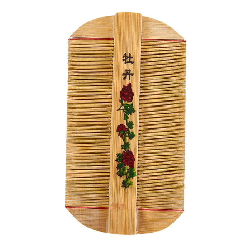 Chinese Traditional Bamboo Comb Handmade Comb Remove Itching Scraping ...