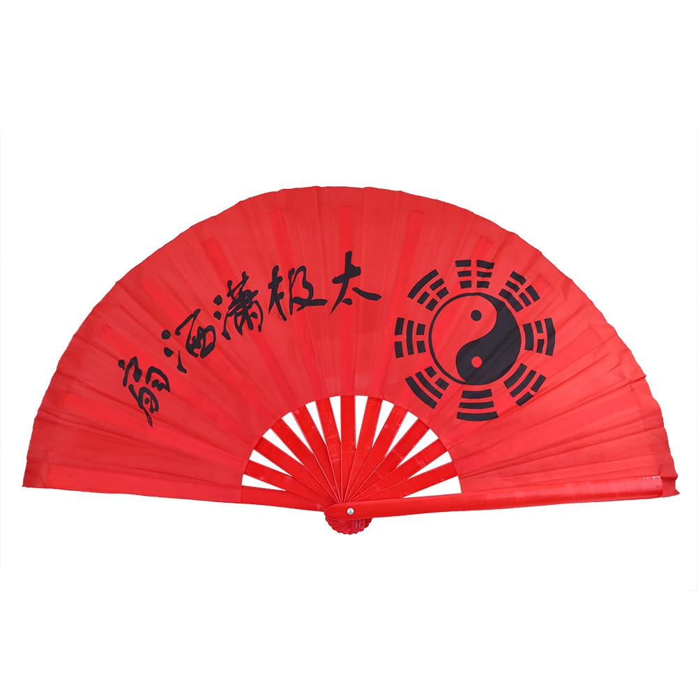 Chinese Traditional Bamboo TaiChi Fan Dance Perform Exercise Fan(1 ...