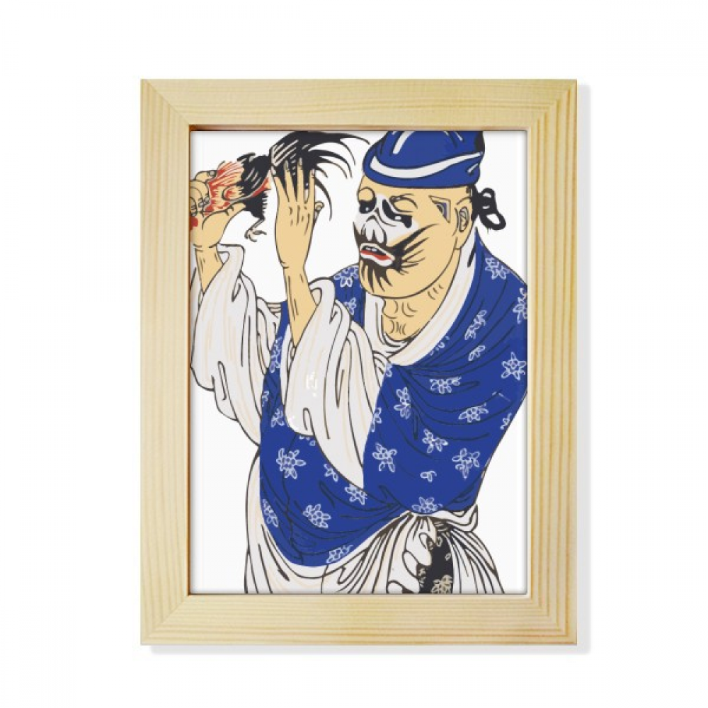 Chinese Traditional Peking Opera Pattern Desktop Adorn Photo Frame ...