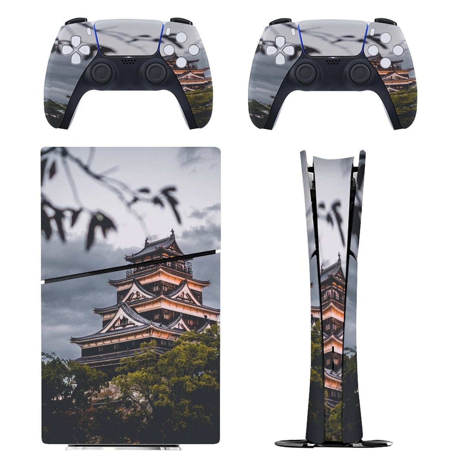 Chinese Turret PS5/PS5 Slim Digital Disc Skin Sticker For Console And ...
