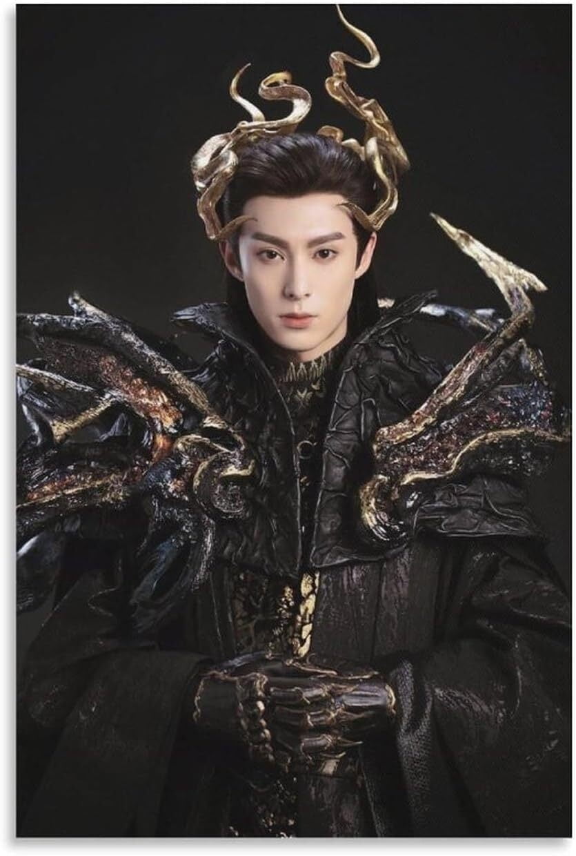 Chinese Tv Love Between Fairy And Devil Poster And Prints Wang Hedi Chinese Drama Poster ...