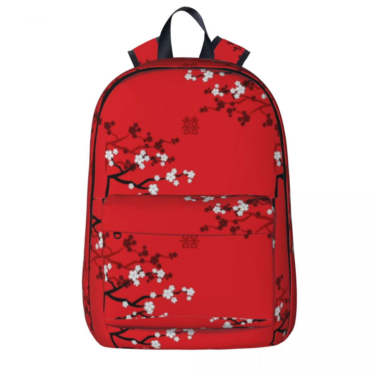 Chinese Wedding Double Happiness Japanese Sakura Backpacks Student Book ...