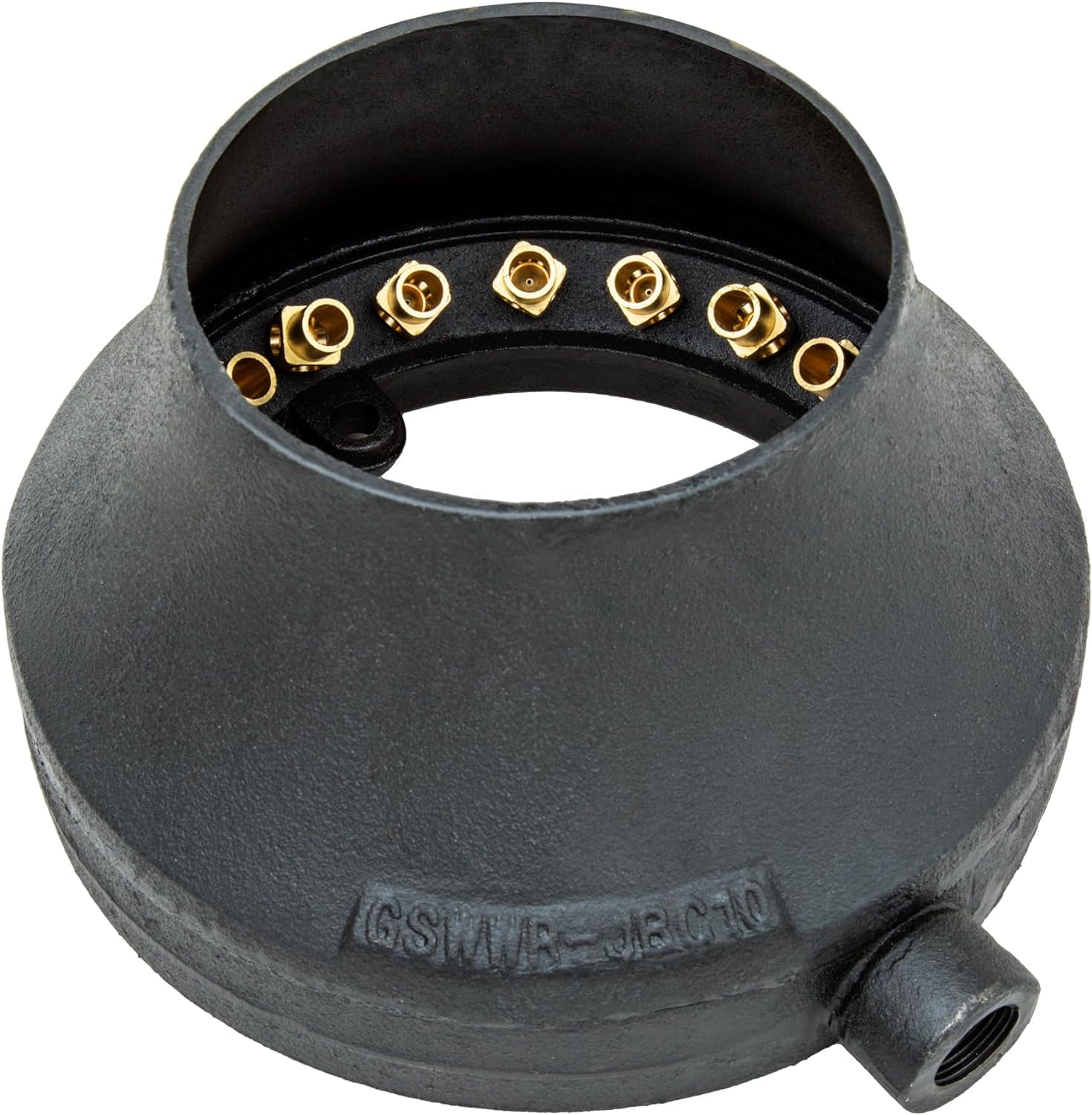 Chinese Wok Range 20 Copper Tips Speed Burner with Cap, Cast Iron Body ...