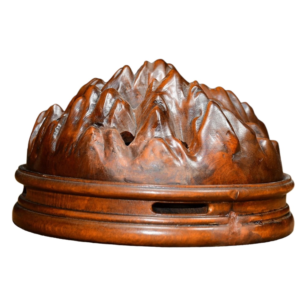 Chinese Wood Carving Carved Wooden Buddhist Monk Dragon Subduing ...