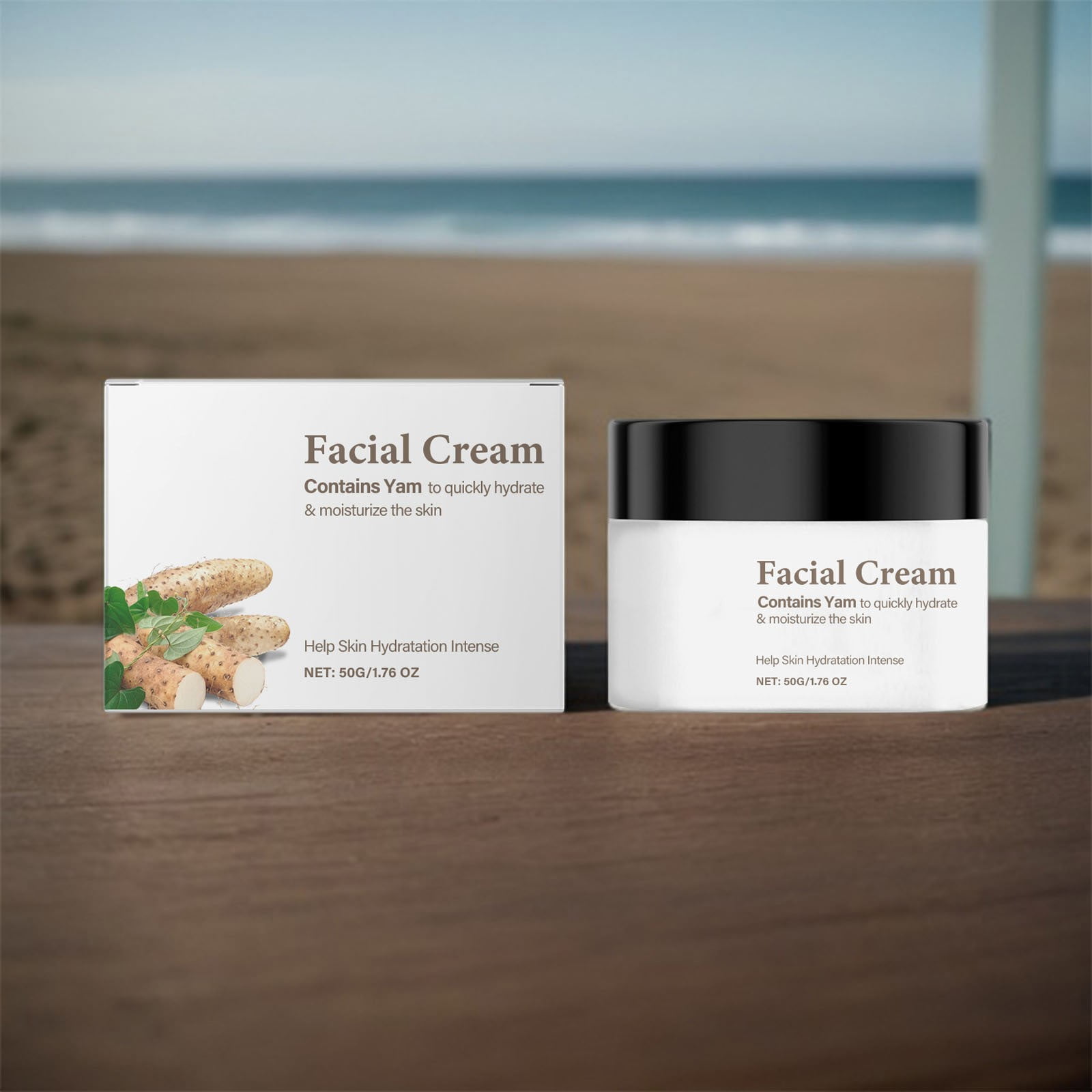 Chinese Yam Moisturizing Face Cream for Soothing Hydration, Relieves ...