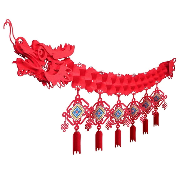 Chinese Year Ceiling Decorations 2026 Party Supplies Kit with Hanging ...