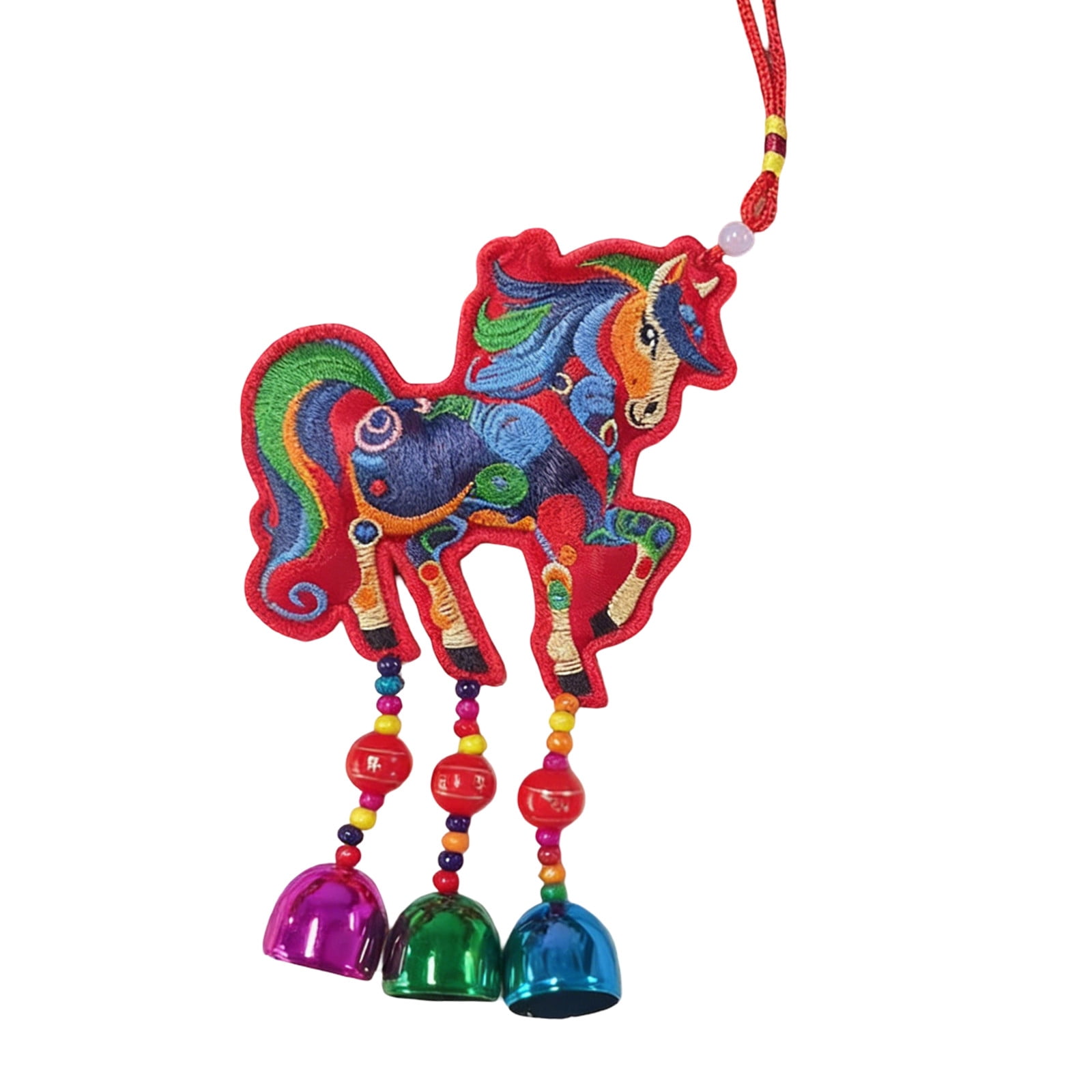 Chinese Year Horse Pendant Ornament With & Natural Fragrance Auspicious ...