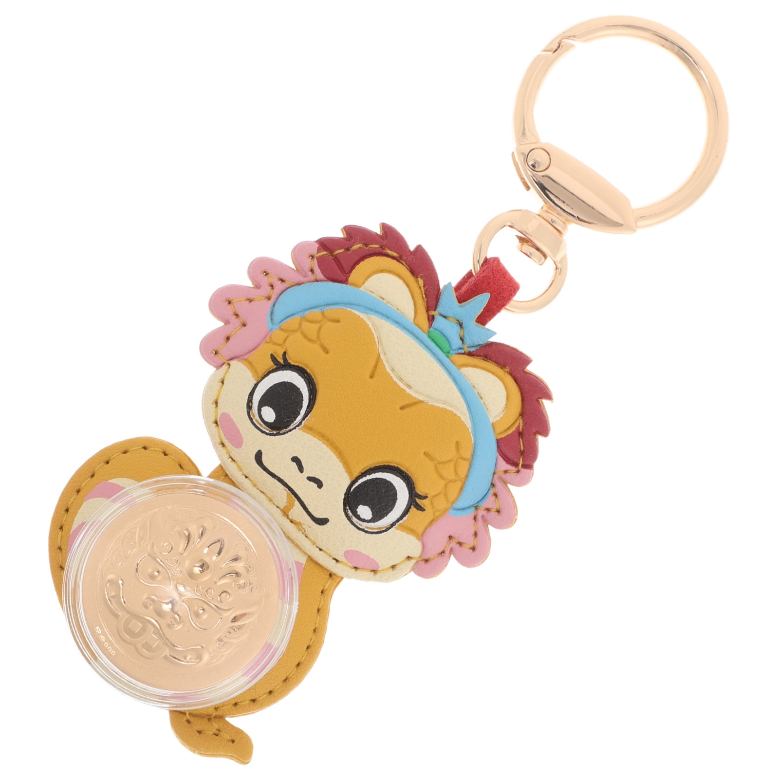 Chinese Zodiac Animal Keychain Lucky Token Keychain Snake Jewelry Charm ...