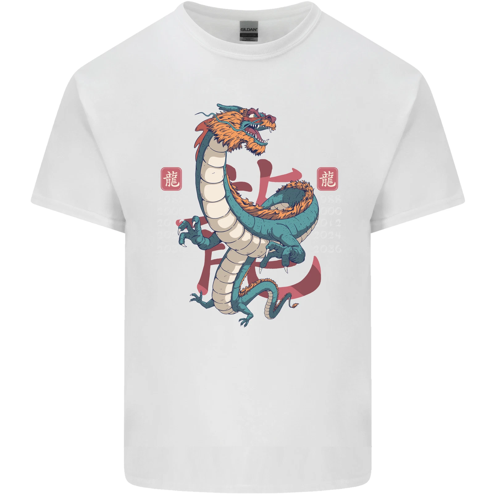 Chinese Zodiac Shengxiao Year of the Dragon for an Astrology and Unisex ...