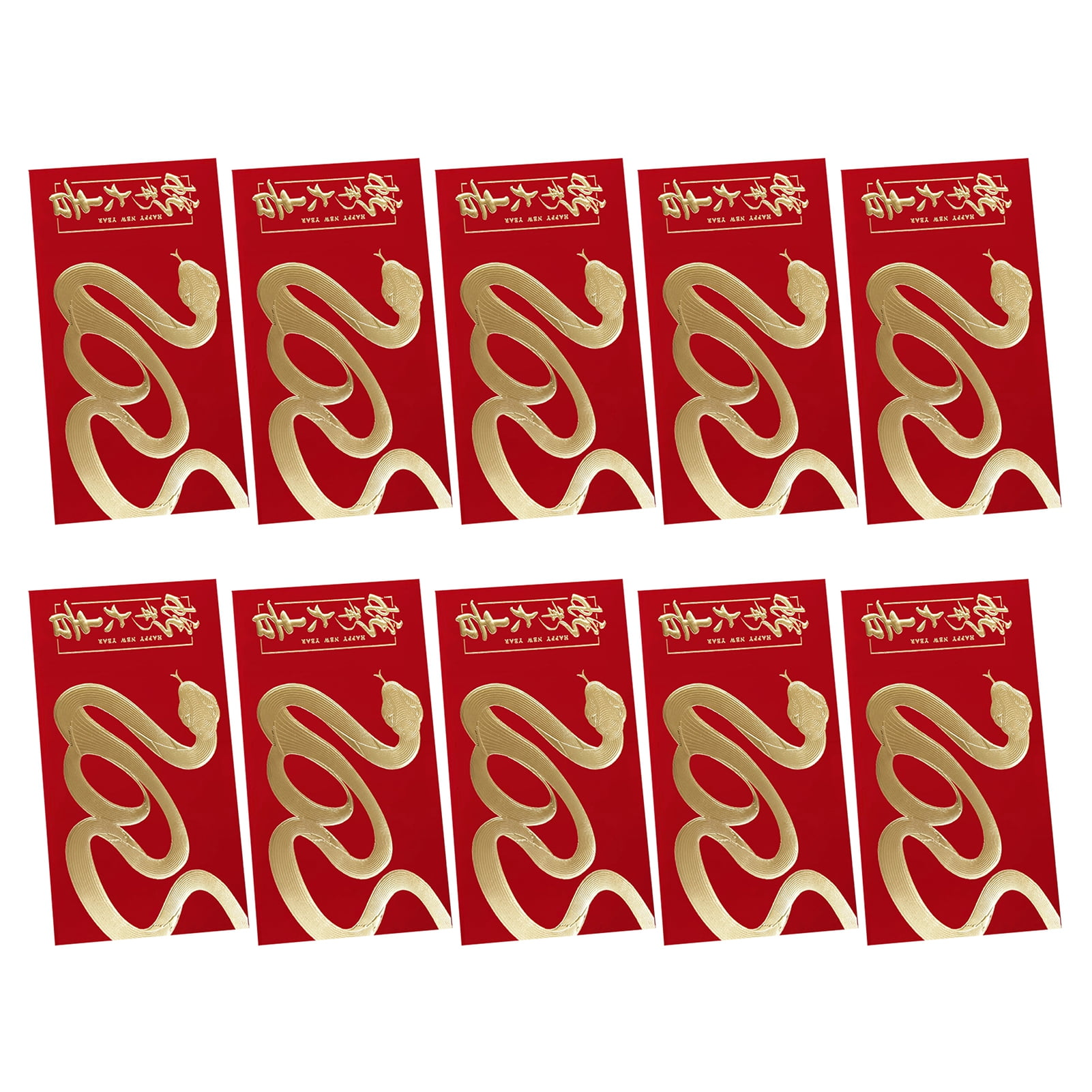 Chinese Zodiac Snake Envelope 2025 New Year Envelope Set Chinese Zodiac ...