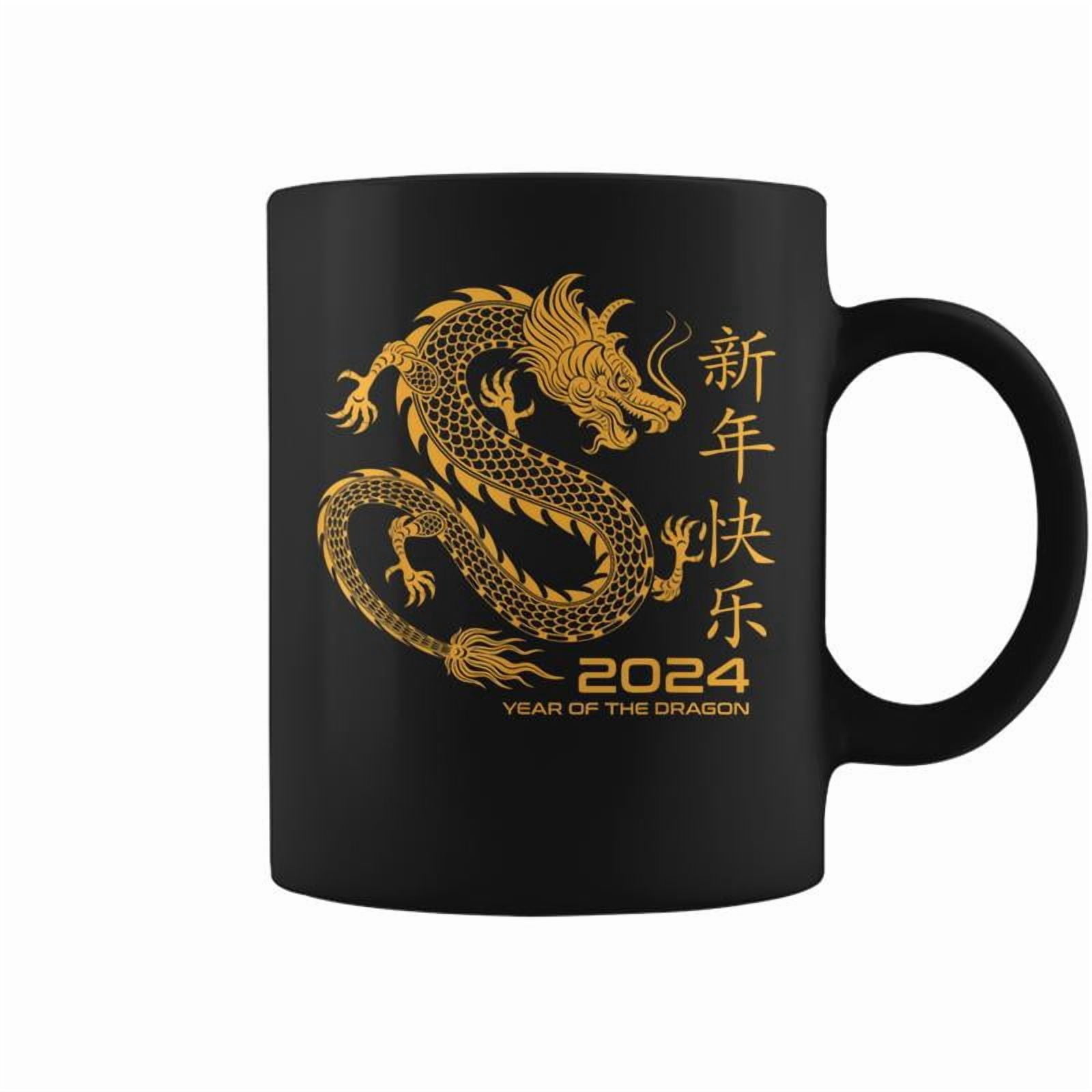 Chinese Zodiac Year Of The Dragon New Year 2024 Cute Coffee Mugs ...