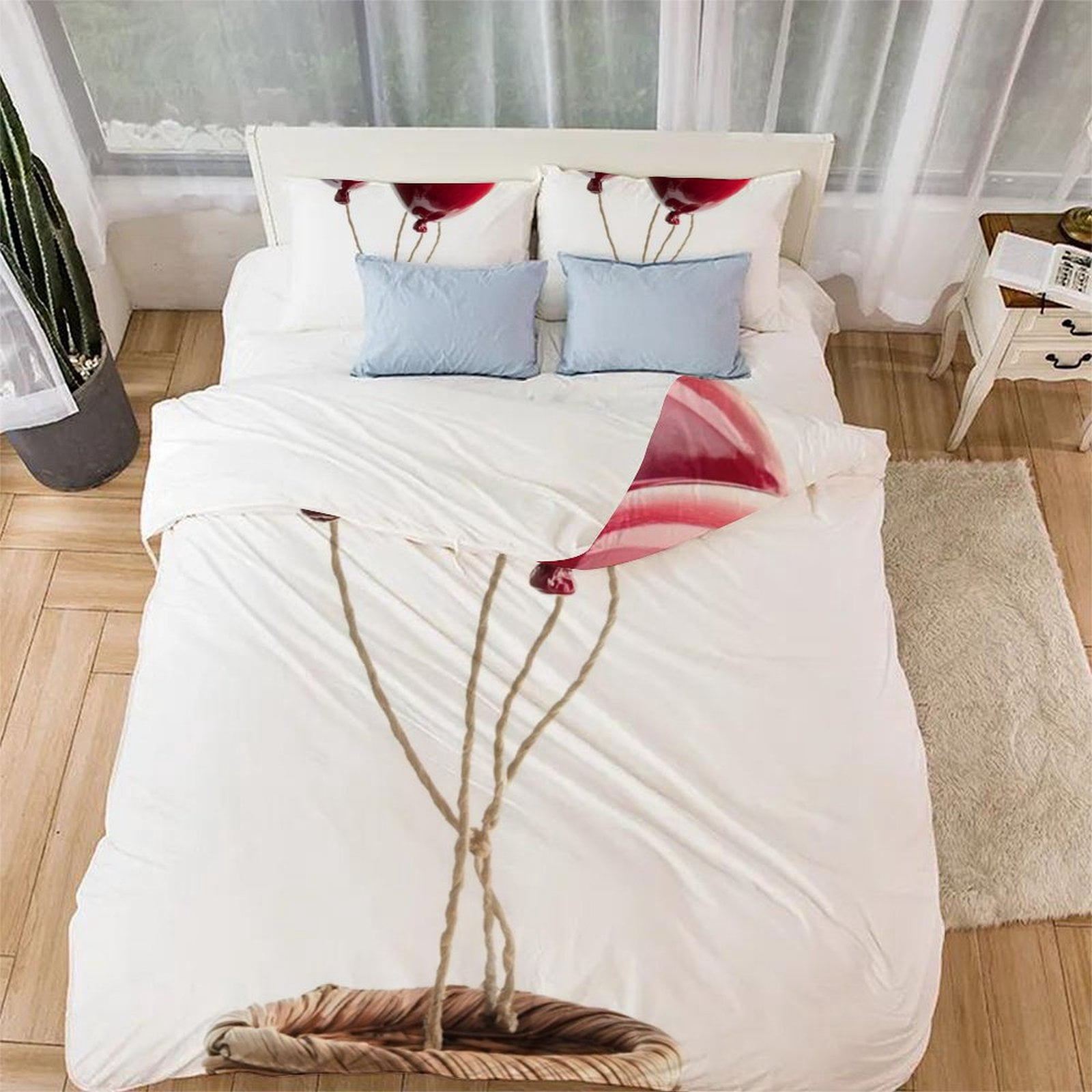Chinese cherry Bedding Set Comforter Covers 3D Printed Quilt Cover ...