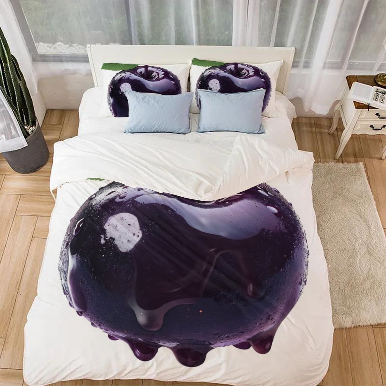 Chinese cherry Bedding Set Duvet Cover 3D Printed Quilt Cover Comforter ...
