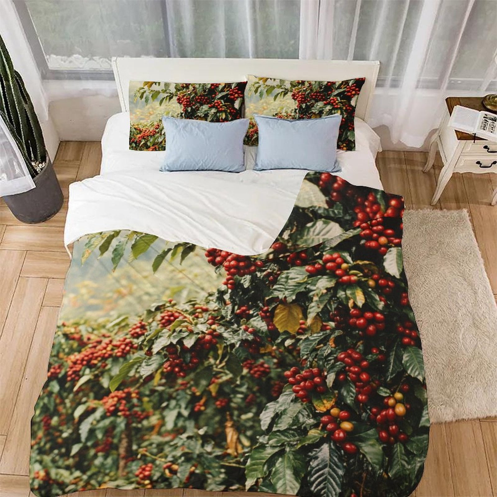 Chinese cherry Comforter Covers 3D Printed Duvet Cover Bedding Set ...
