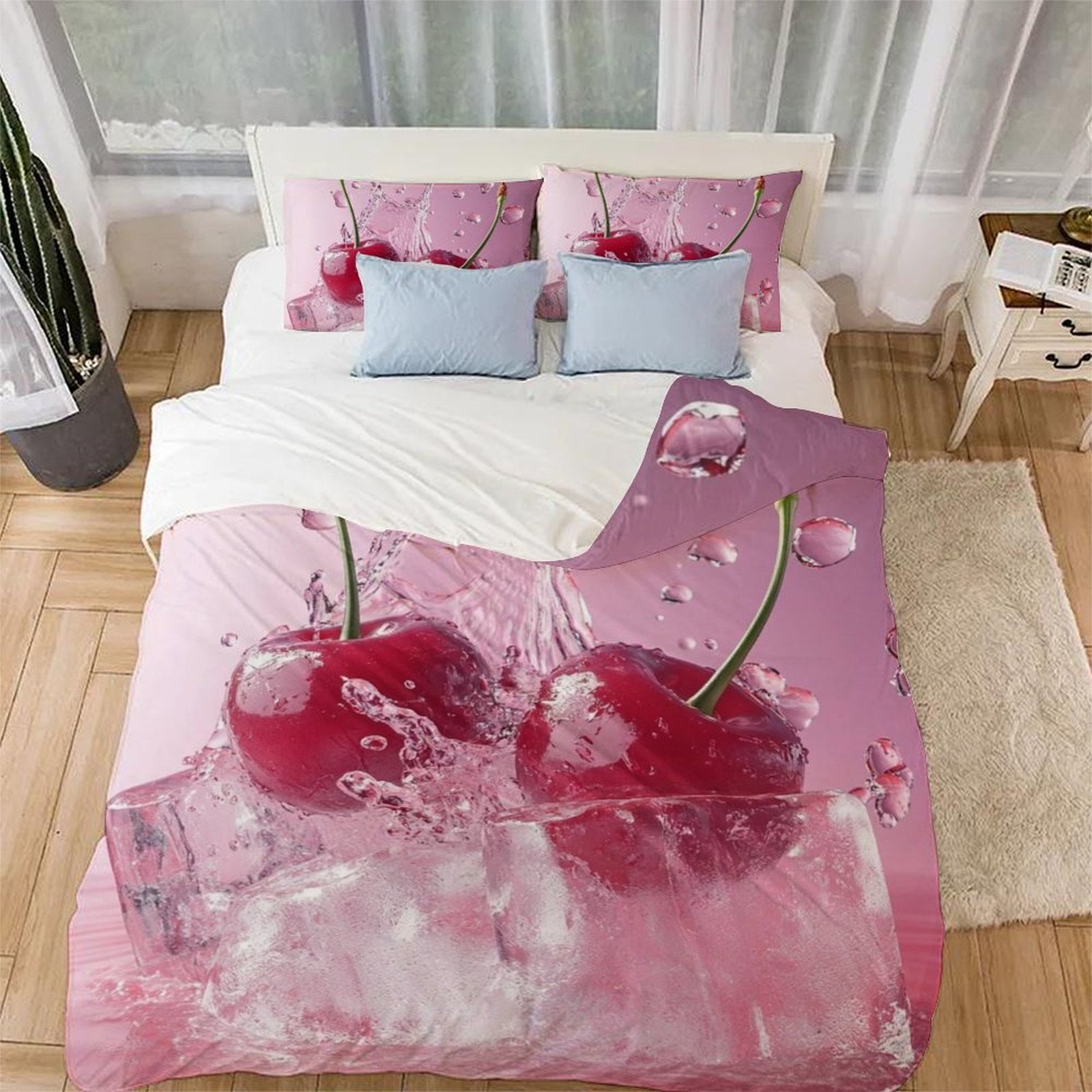Chinese cherry Comforter Covers Duvet Cover 3D Printed Bedding Set ...