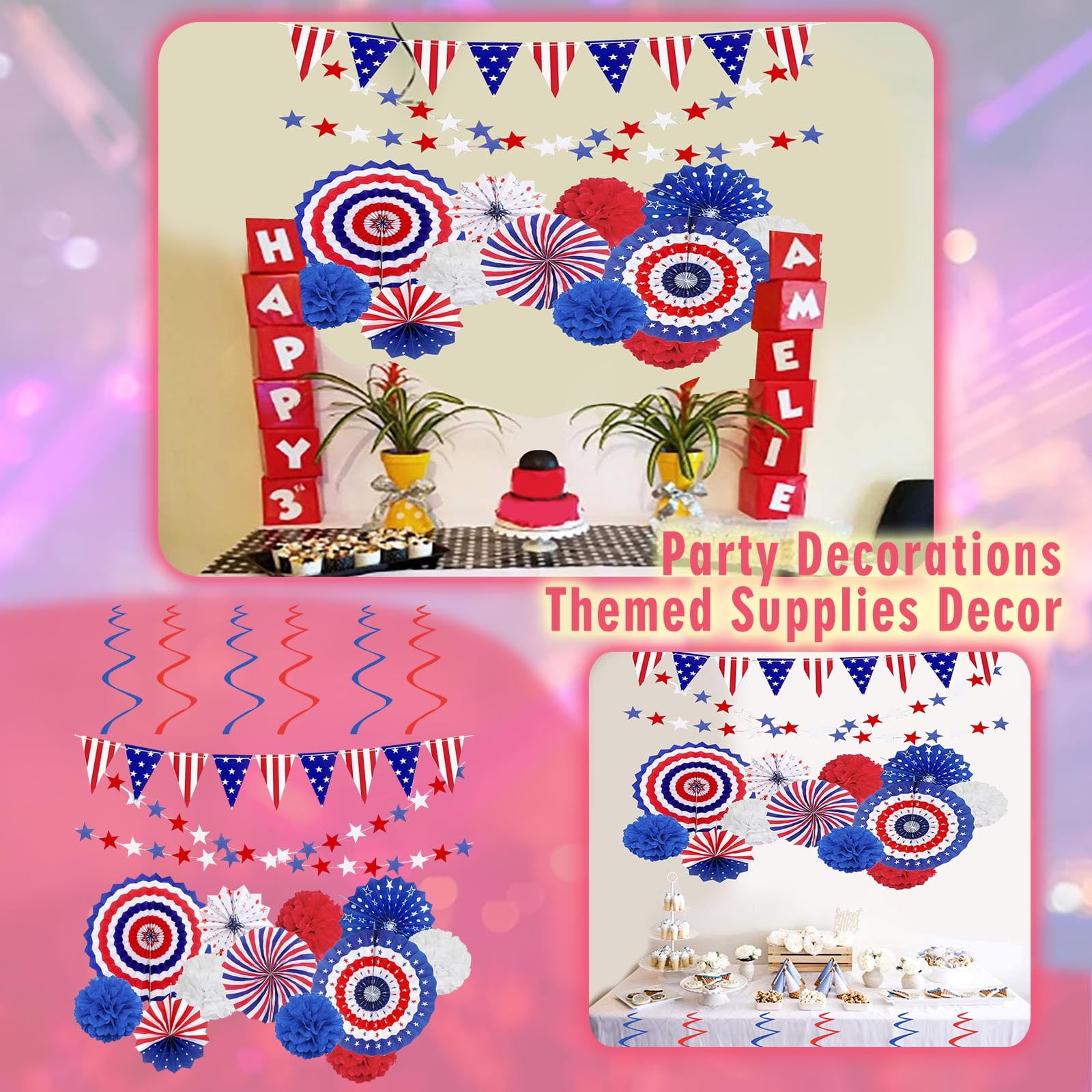 Chinese fans folding fan! Party Decorations Themed Party Supplies Decor ...