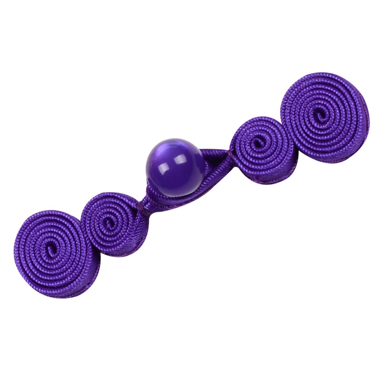 Chinese for Frog Closure Button with Faux Jade Bead Handmade Vintage ...