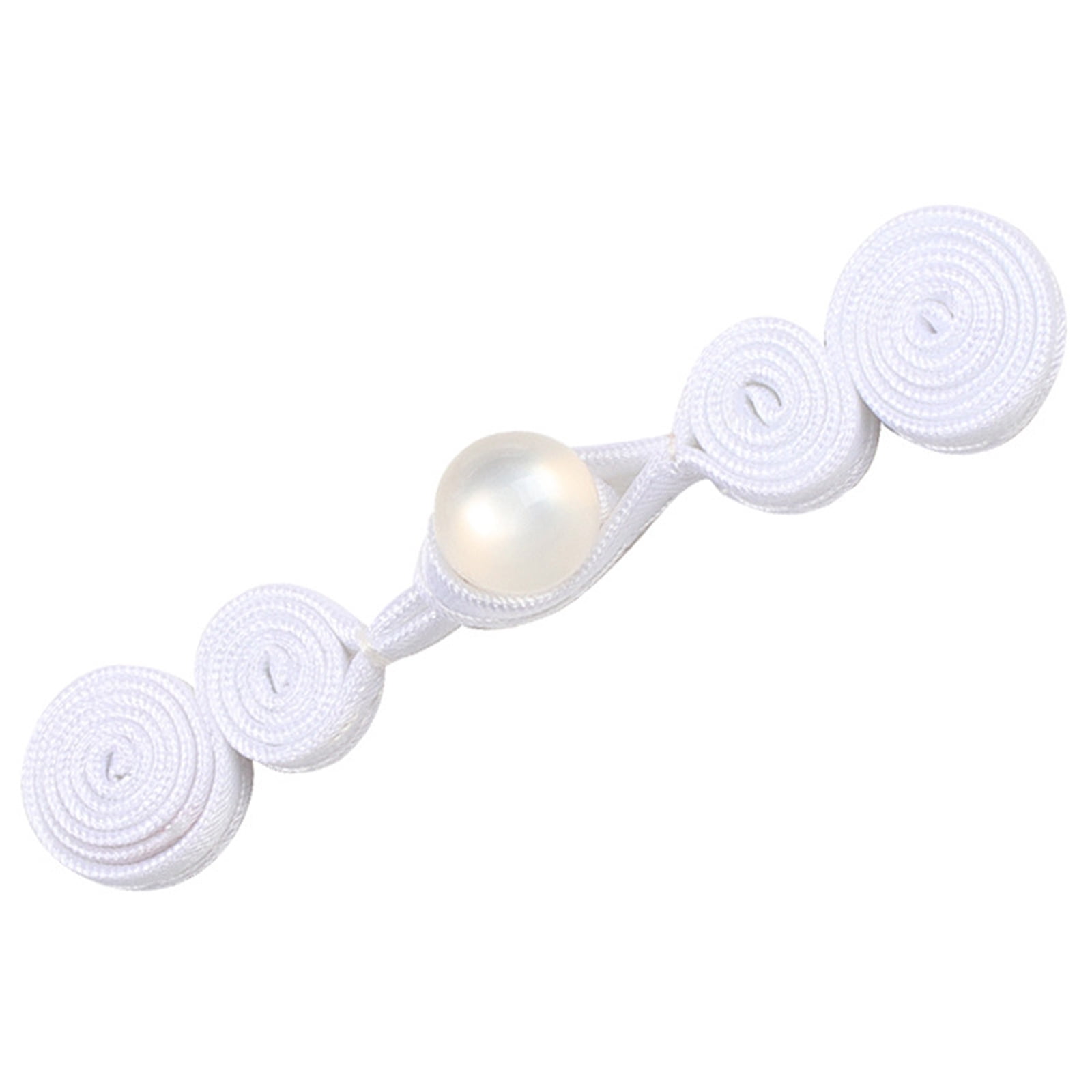 Chinese for Frog Closure Button with Faux Jade Bead Handmade Vintage ...
