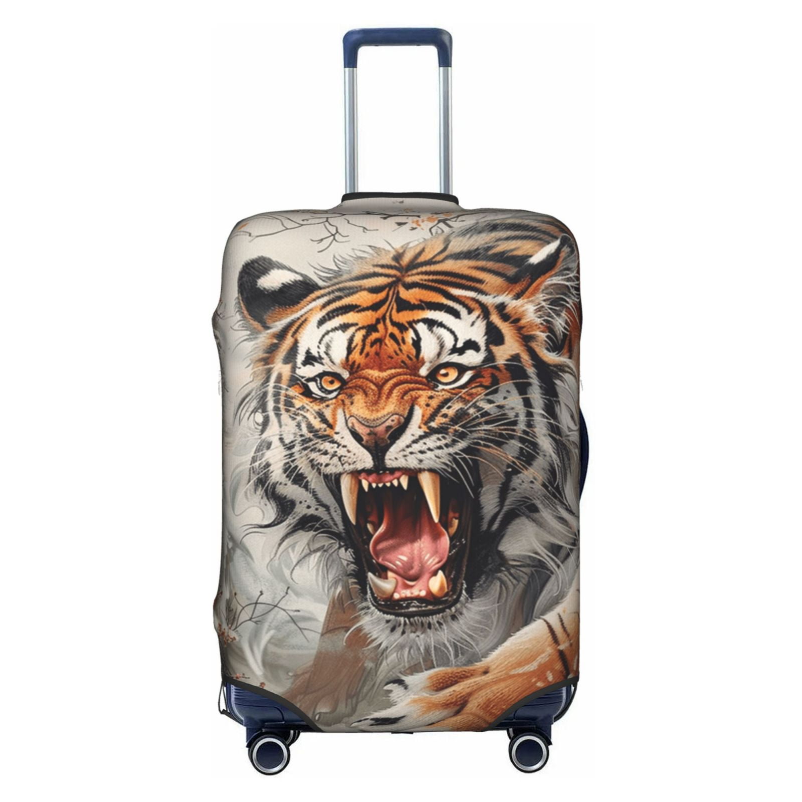 Chinese style tiger Trolley Case s All-inclusive Model Stretchable ...