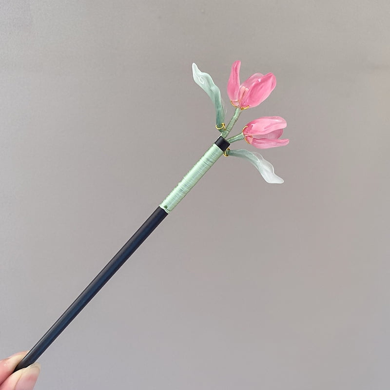Chinese style wooden antique style high-end tassel hairpin, women's ...