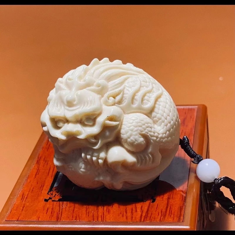 Chinese traditional God Beast Dragon-Pixiu Figurine- Mascot Home room ...