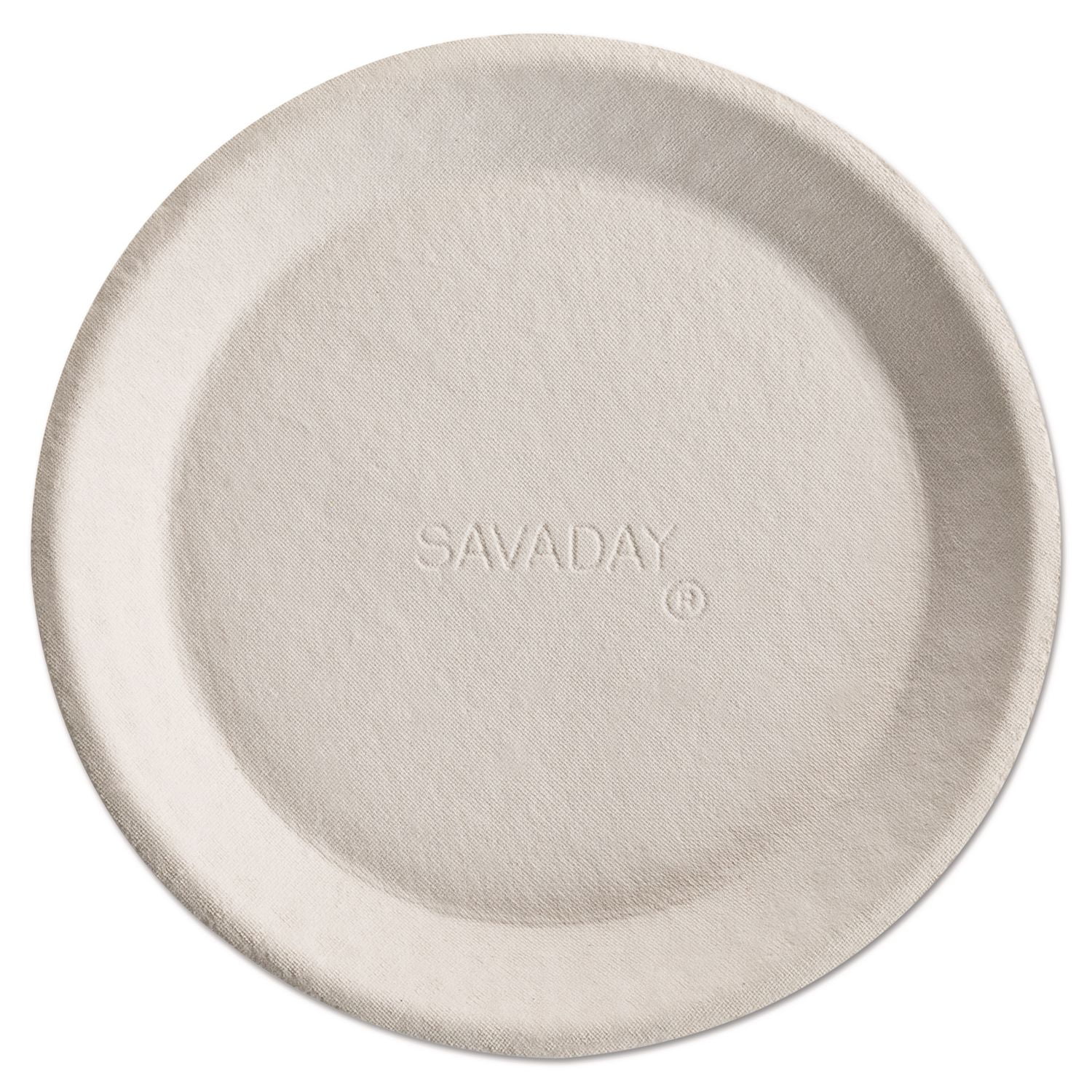 Chinet Savaday Molded Fiber Plates 10 Inches White Round 10117 ...