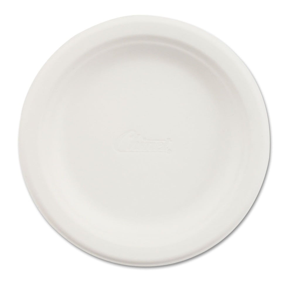 Chinet 21225 6 in. Paper Dinnerware Plate - White (1000/Carton ...
