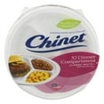 Chinet Classic Compartment Plate, White - Walmart.com