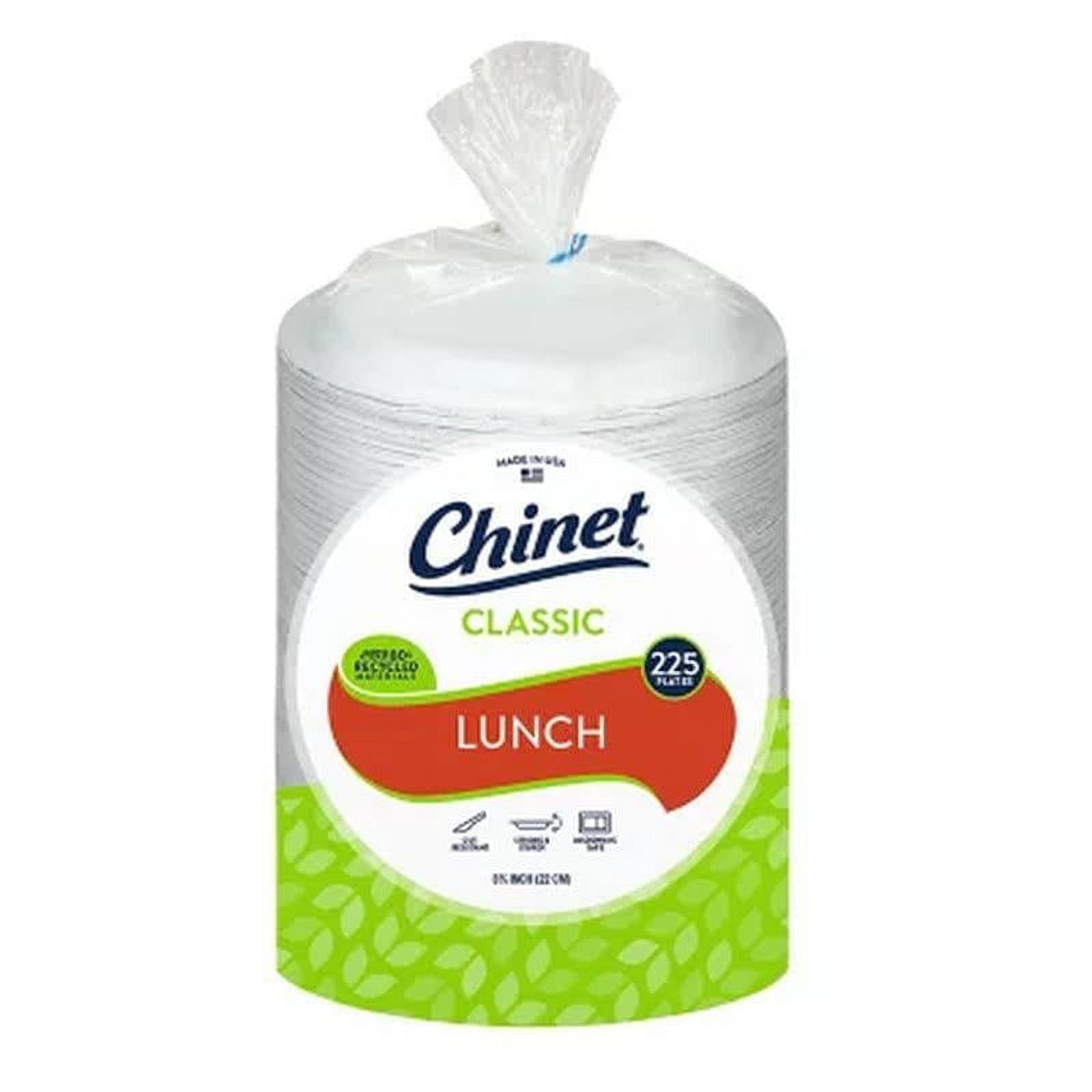 Chinet Classic Lunch Paper Plates, 8.75" (225 Ct.) - Walmart.com