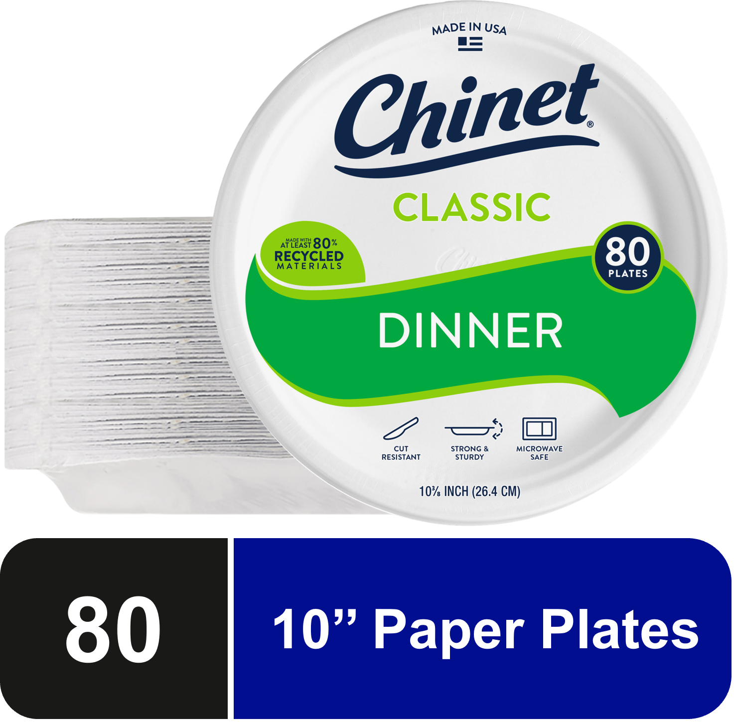 Chinet 8 3/4" Paper Plates All Occasion (225 ct.) - Walmart.com