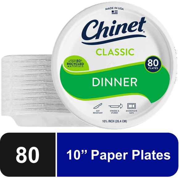 Chinet Plates
