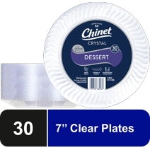 Chinet Classic White Large Platters - 24 Count - Walmart.com