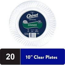 Chinet Dinner Plate 10", 32 ct - Walmart.com