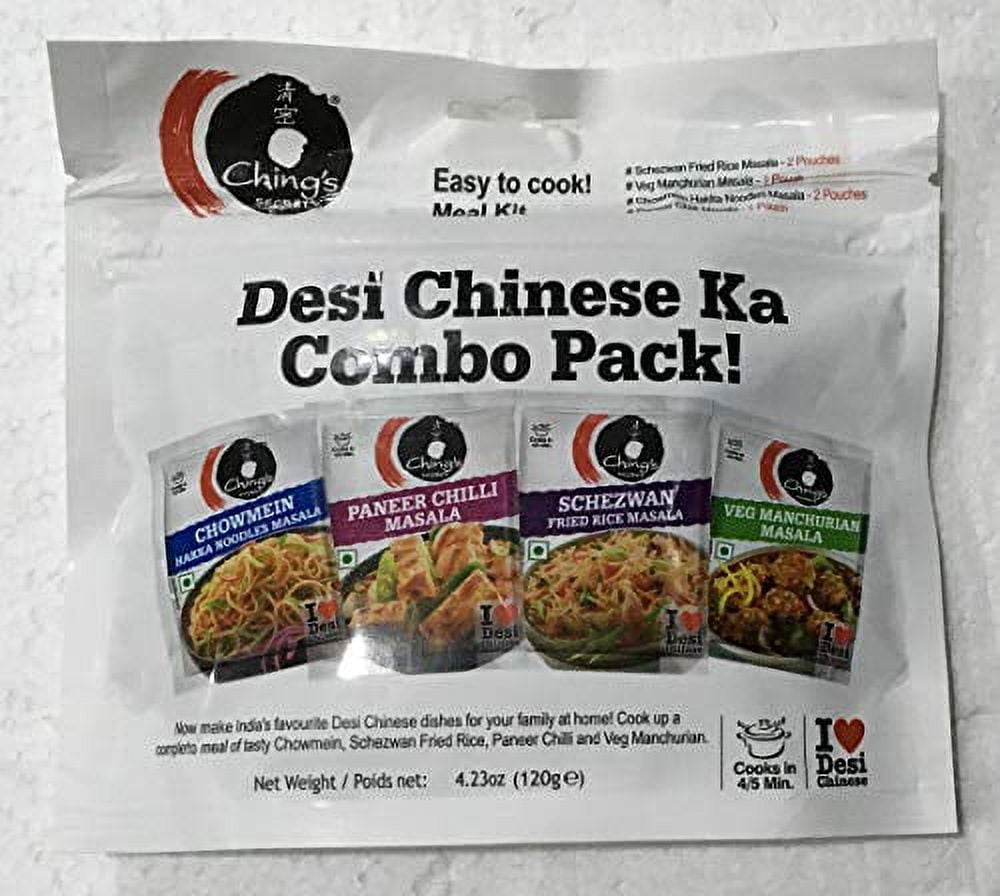 Ching's Secret Chinese Masala Combo Pack 120gm - Walmart.com