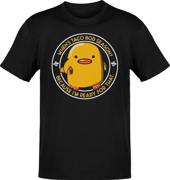 Chingon When Taco Bod Season Taco Lover T-Shirt - Walmart.com