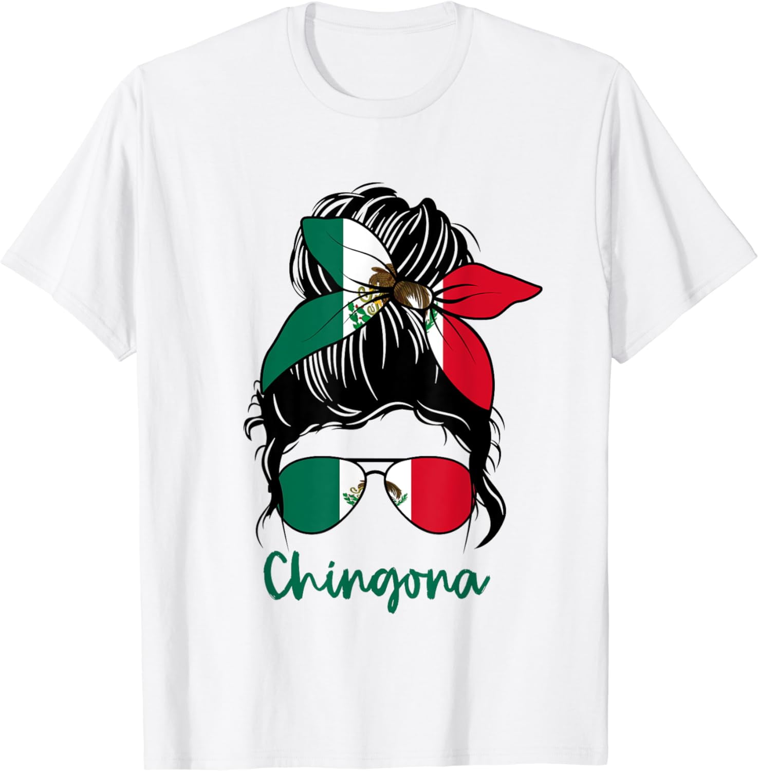 Chingona Girl Mexico girl Mexican Mexicana T-Shirt - Walmart.com