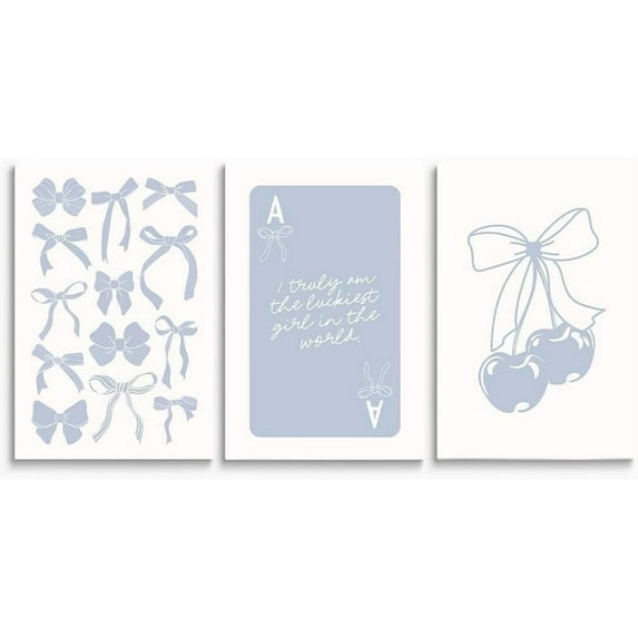 Chinoiserie Aesthetic Art Prints - Set of 3 Pink Vintage Floral Wall ...