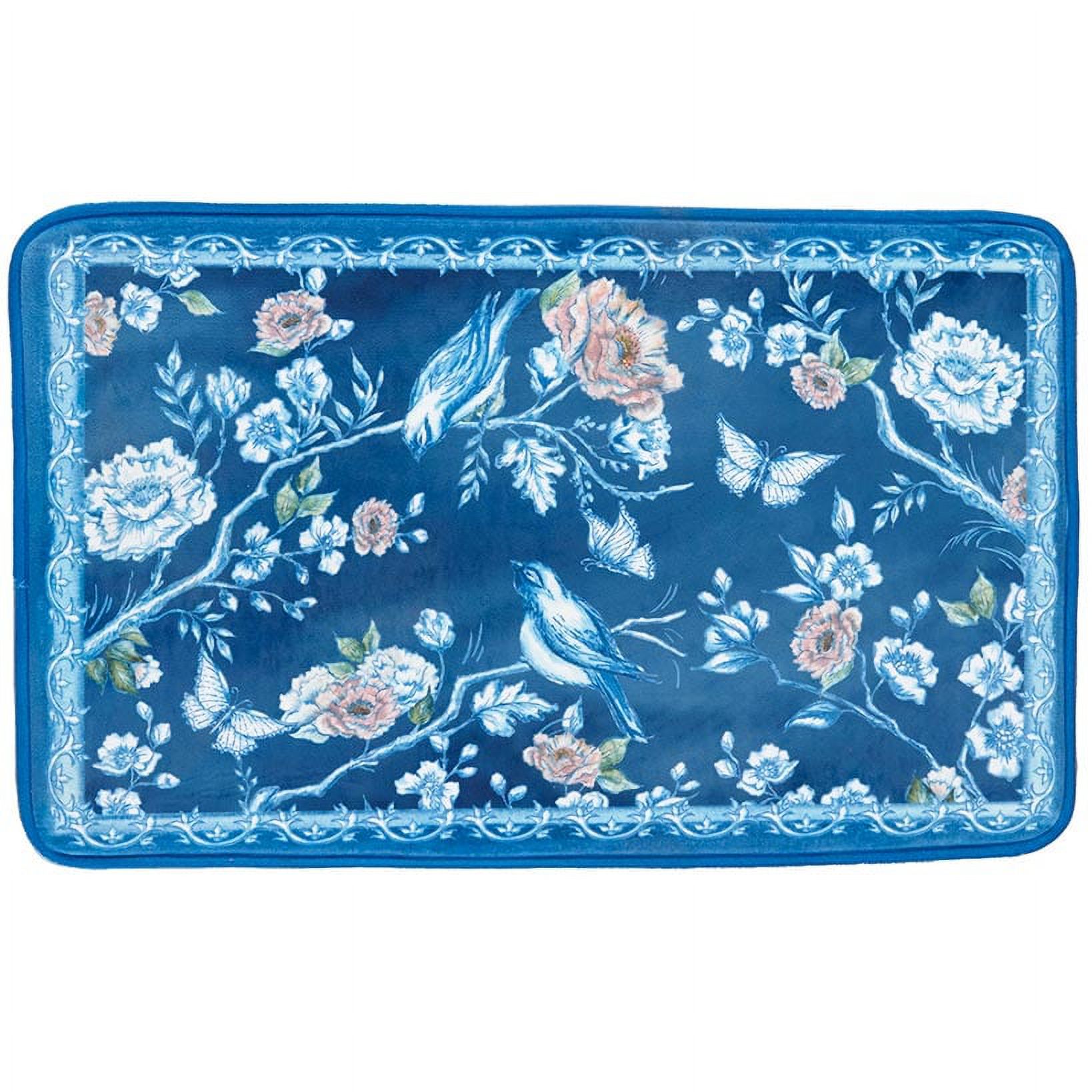 Chinoiserie Bathroom Collection - Bath Rug - Walmart.com