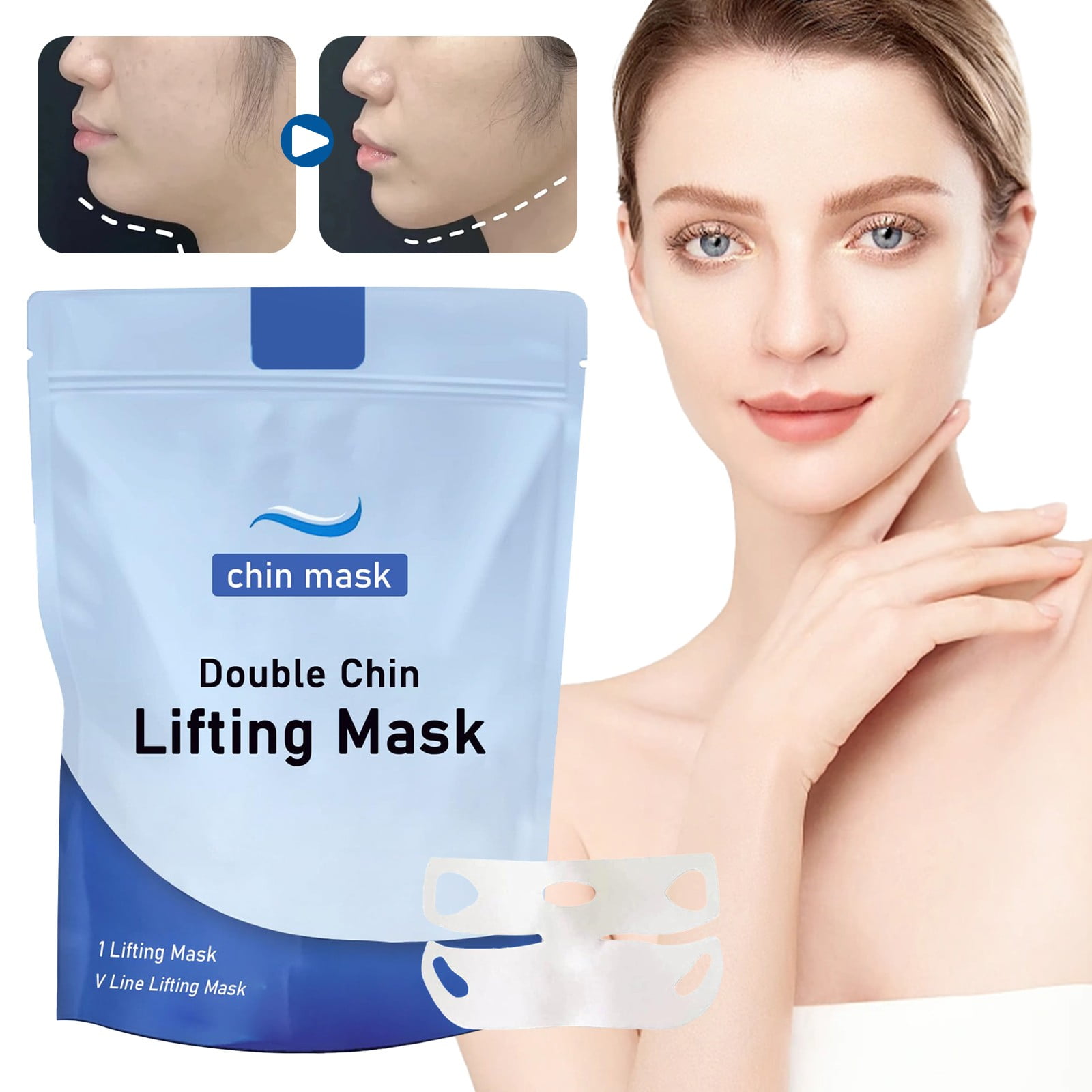 Chinology Chin Mask Double, Chin Reducer for Women Neck Double Chin ...