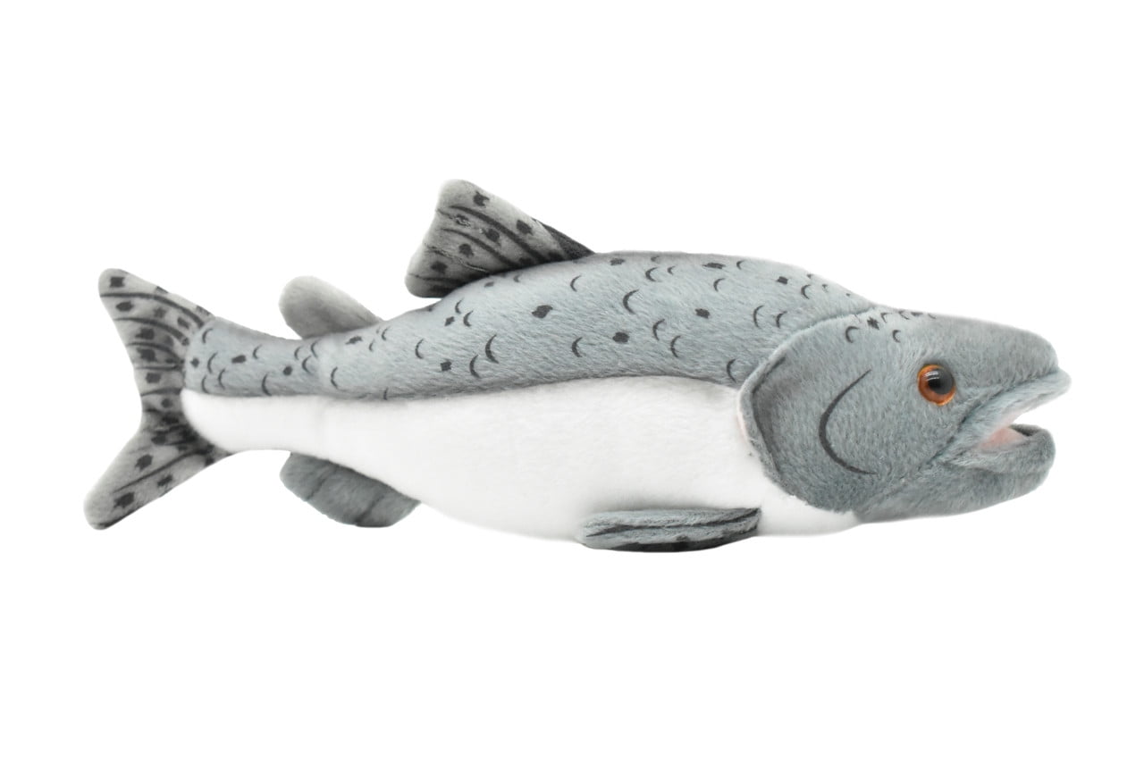 Chinook Salmon Plush Toy, Realistic Stuffed Animal, King, Tyee, Fish ...