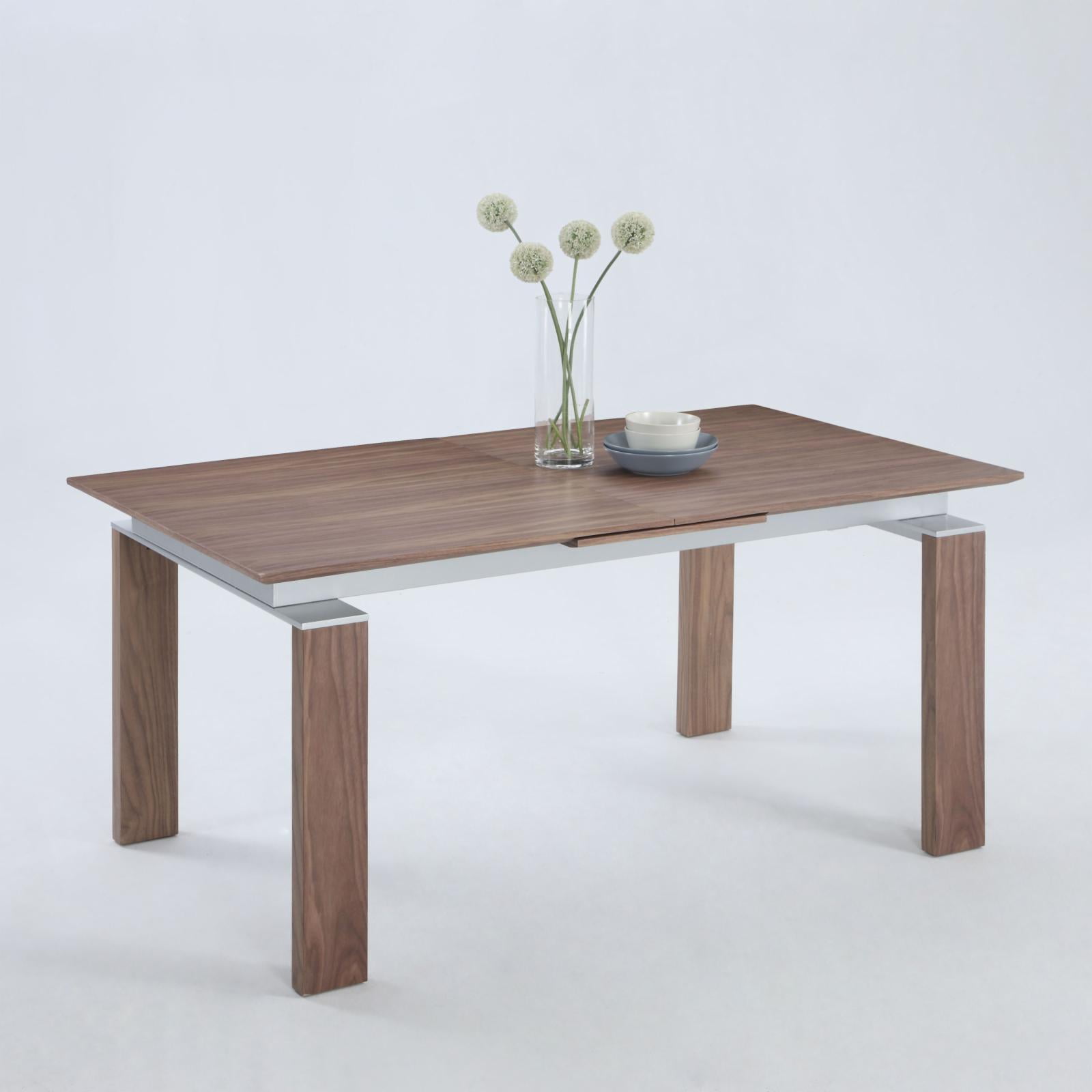 Chintaly Imports BRITTANY-DT 63 x 79 in. Brittany Wood Pop-Up Dining ...