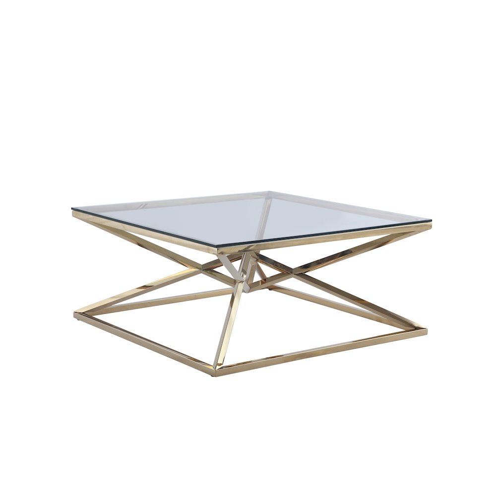Chintaly Contemporary Cocktail Table - Walmart.com