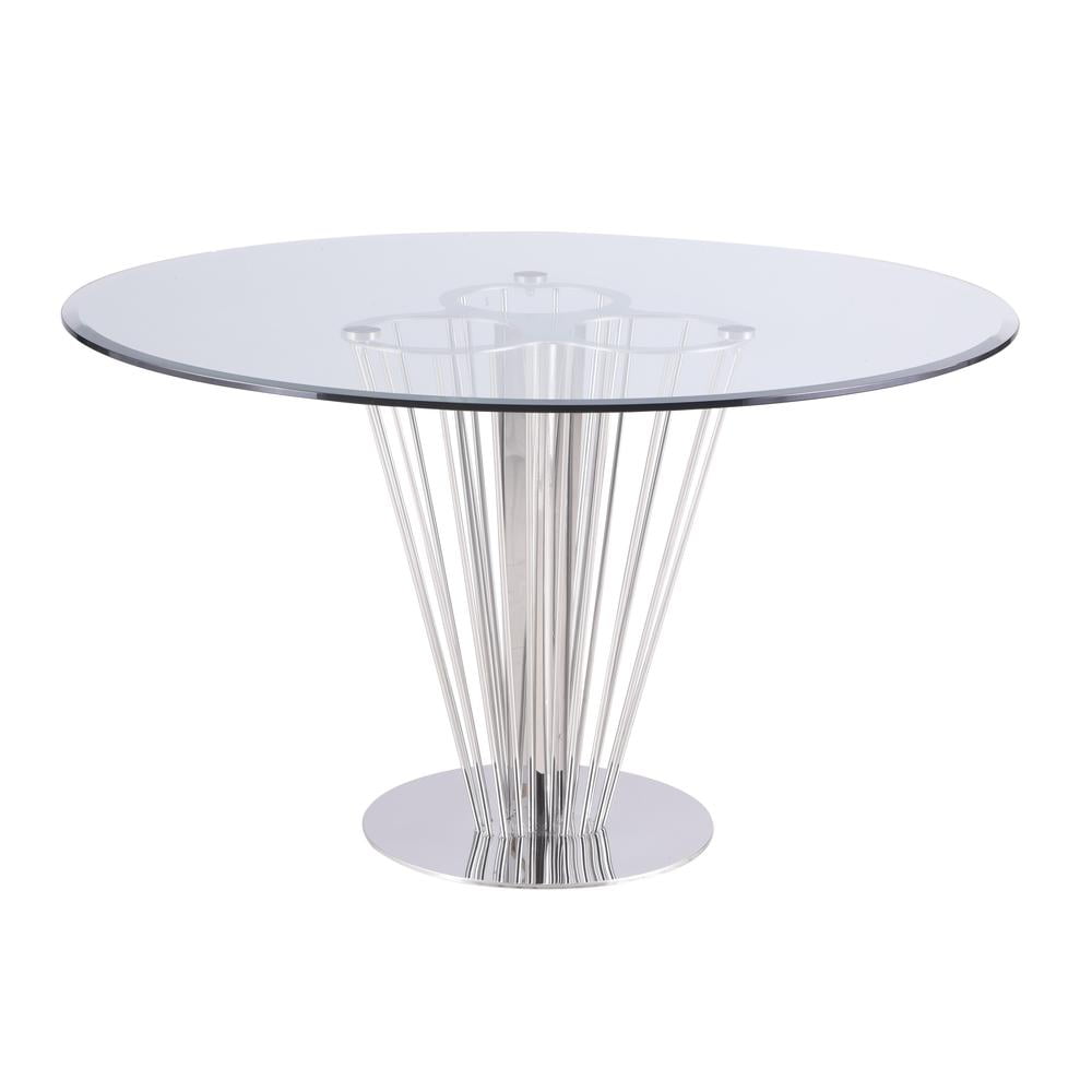 Chintaly Fernanda Round Dining Table - Walmart.com
