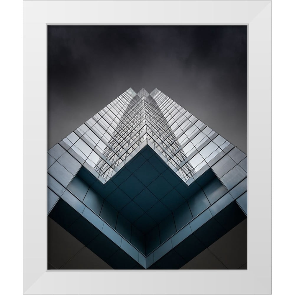 Chiodo, David 12x14 White Modern Wood Framed Museum Art Print Titled ...