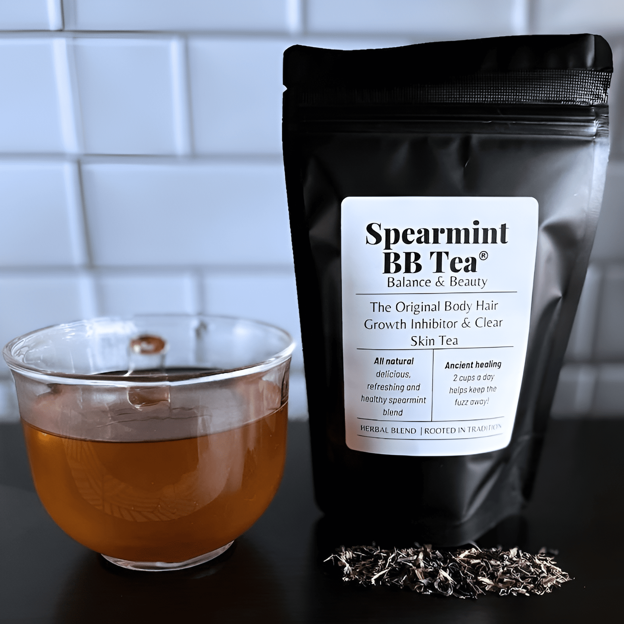 Chioma Spearmint BB Tea Original Body Hair Inhibitor Balancing Tea ...