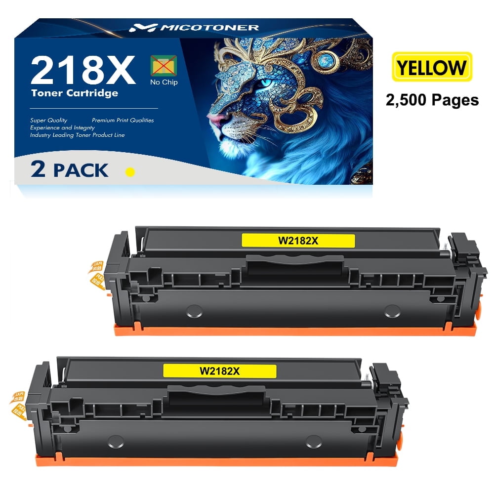 NO Chip 218X 218A Toner Cartridges 2 Pack 3301dw Compatible for HP 218X ...
