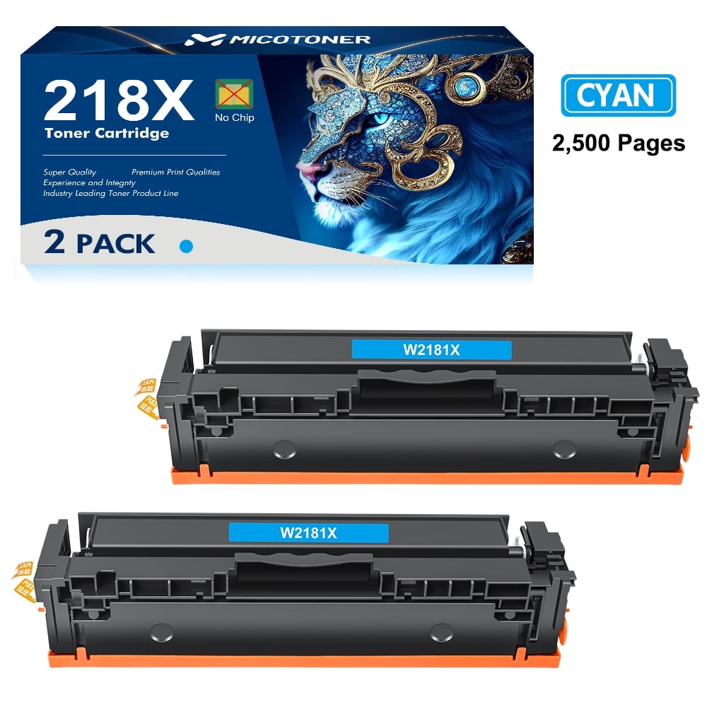 (NO Chip) 218X 218A Toner Cartridges 2 Pack 3301dw Compatible for HP ...