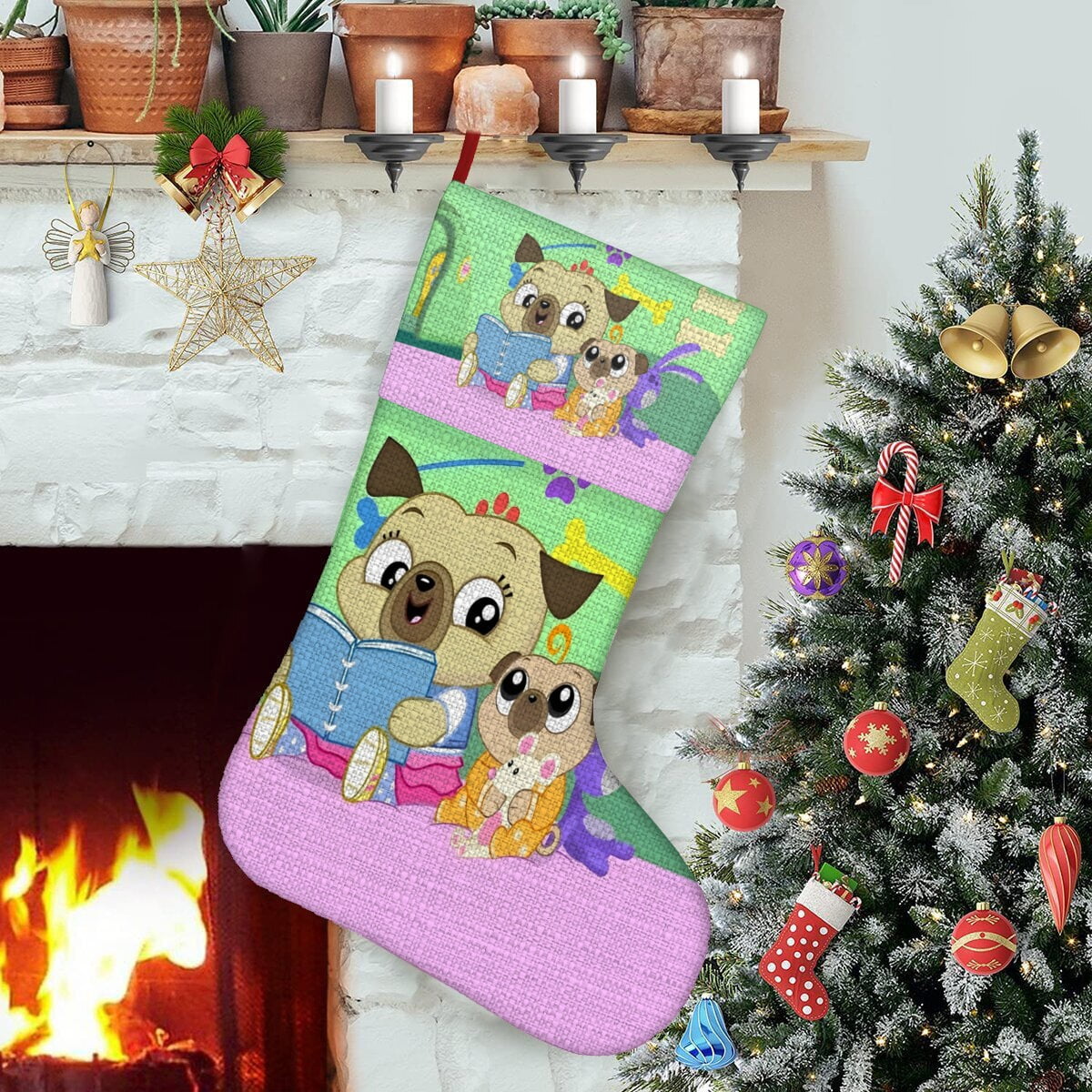 Chip And Potato Themed Christmas Socks - Walmart.com